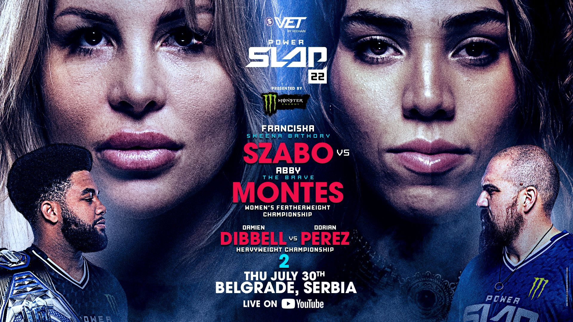 Power Slap Announces Two World Title Fights For European Debut